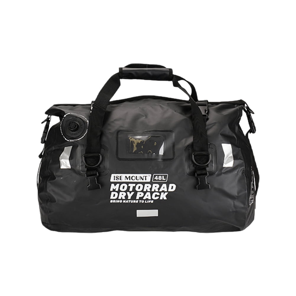 BLEEUS 48L Motorcycle Seat Bag Waterproof Backpack For Outdoor Travel ...