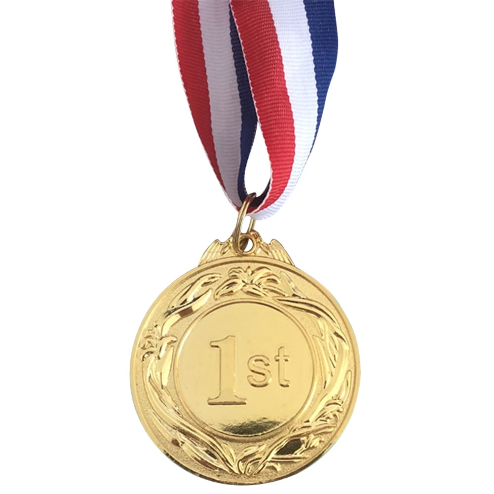 BLEEUS 5cm Gold Medal Award Medals Students Medals For Ball Games (Gold ...