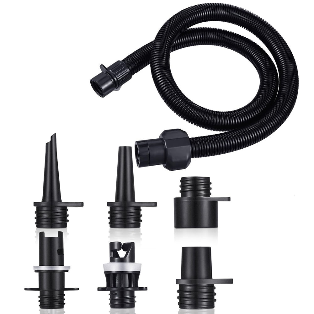 BLEEUS 6Pcs Inflatable Air Pump Hose Nozzles Kit Air-pump Hose ...