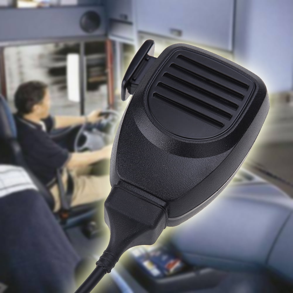 BLEEUS 8 Pin Hand Mic Microphone Handheld Speaker Microphone for Kmc-30 ...