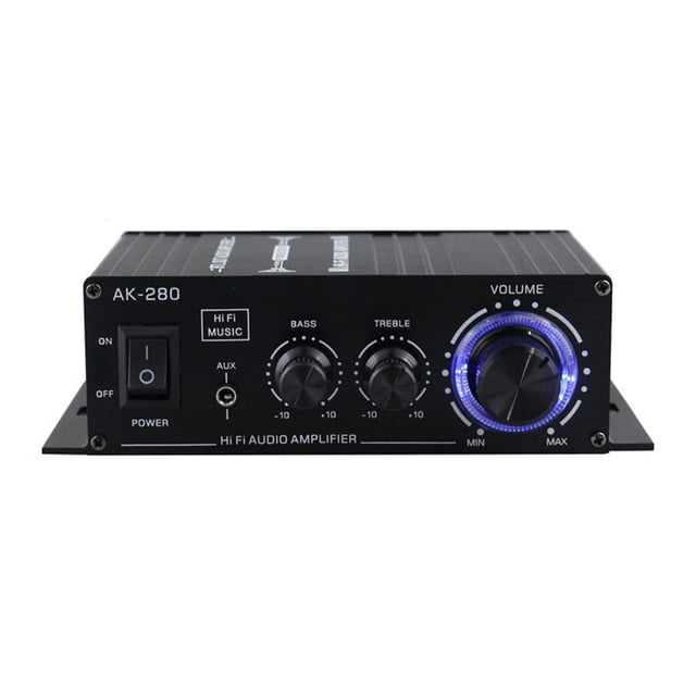 BLEEUS Ak-280 Mini Digital Power Amplifier 40W+40W 12V Speaker 2 ...