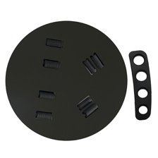 Basketball Training Disc Spot Markers 5-Pack Court Floor Poly Spots ...