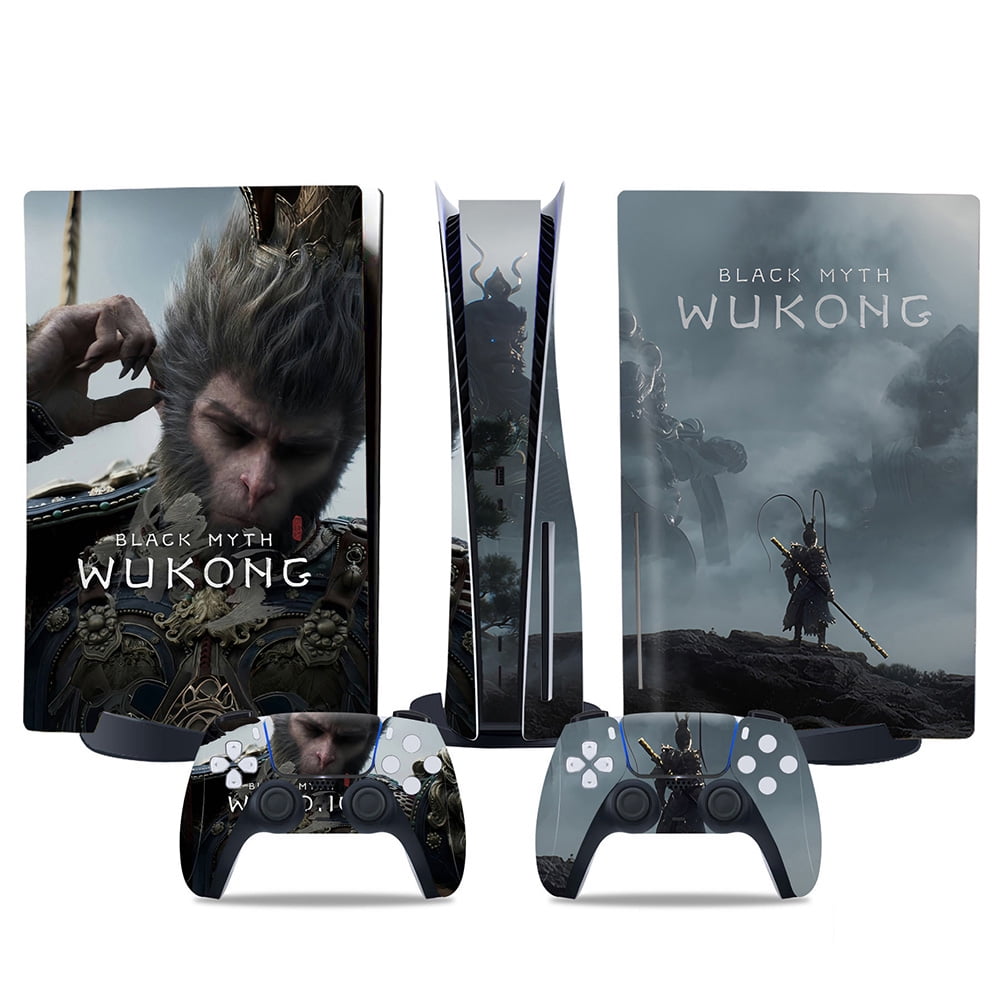 BLEEUS Black Myth Wukong Vinyl Skin Sticker For Disc Console Controller ...
