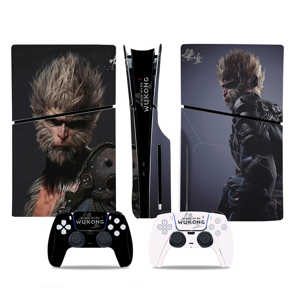 BLEEUS Black Myth Wukong Vinyl Sticker For Slim Disc Console Controller ...