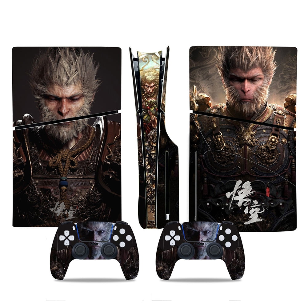 BLEEUS Black Myth Wukong Vinyl Sticker For Slim Disc Console Controller ...