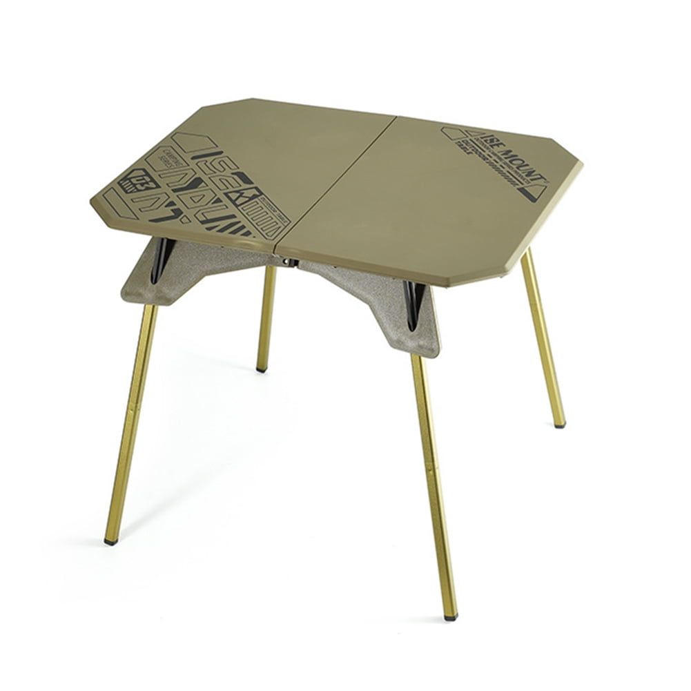 BLEEUS Camping Dual Purpose Table Aluminum Alloy Folding Height Lift ...