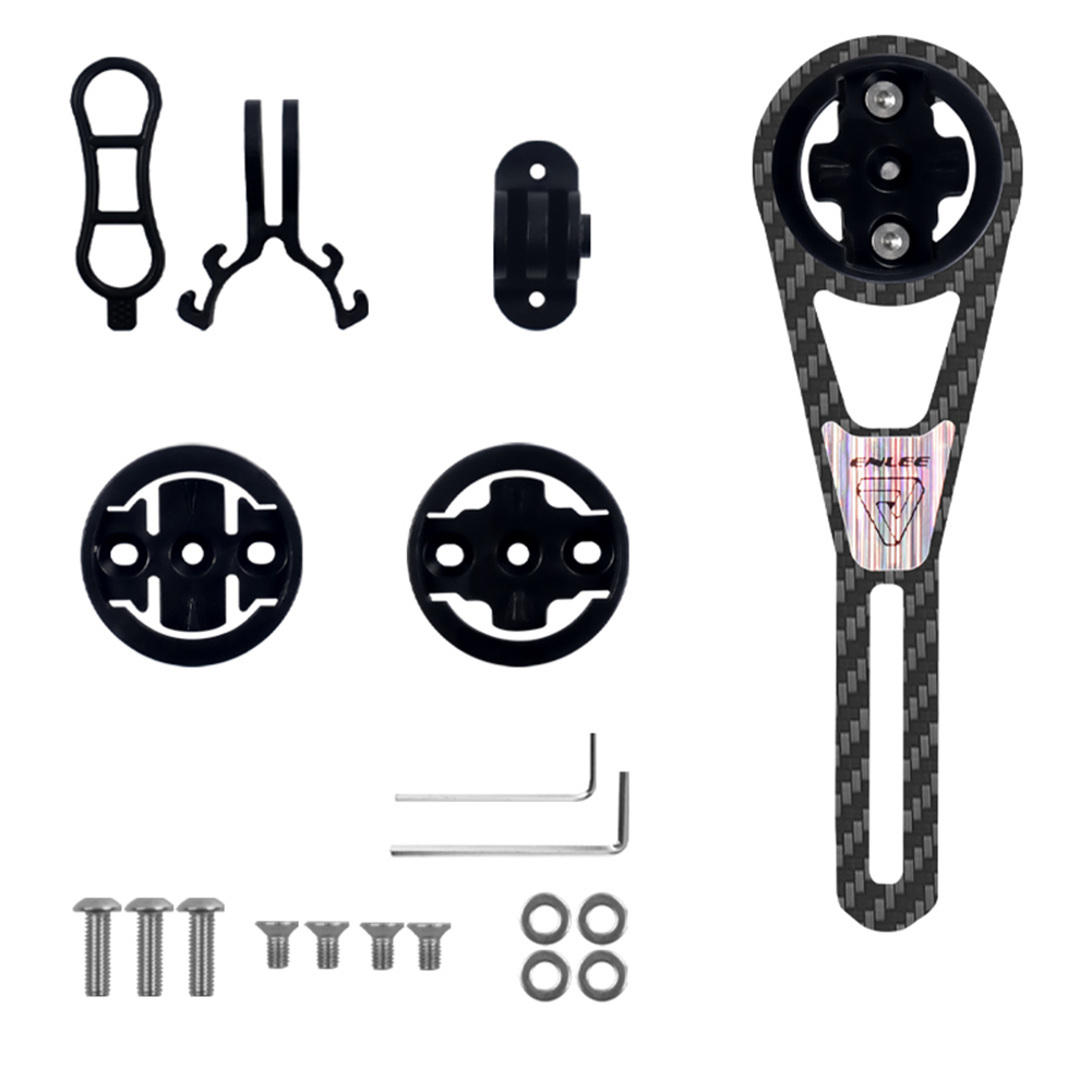 BLEEUS Carbon Fiber Bike Stopwatch Speedometer Mount Holder For Cycling ...