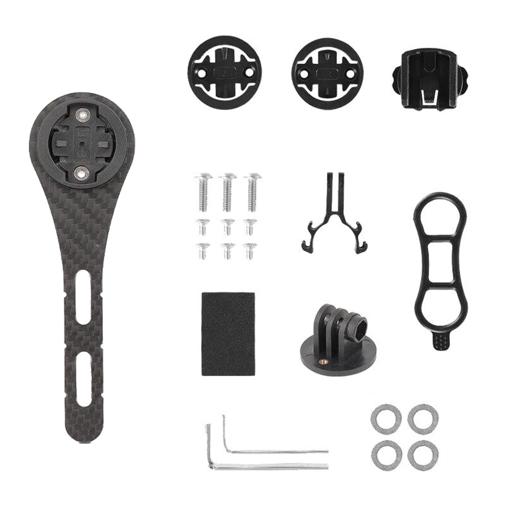 BLEEUS Carbon Fiber Computer Holder Stopwatch Speedometer Mount For ...