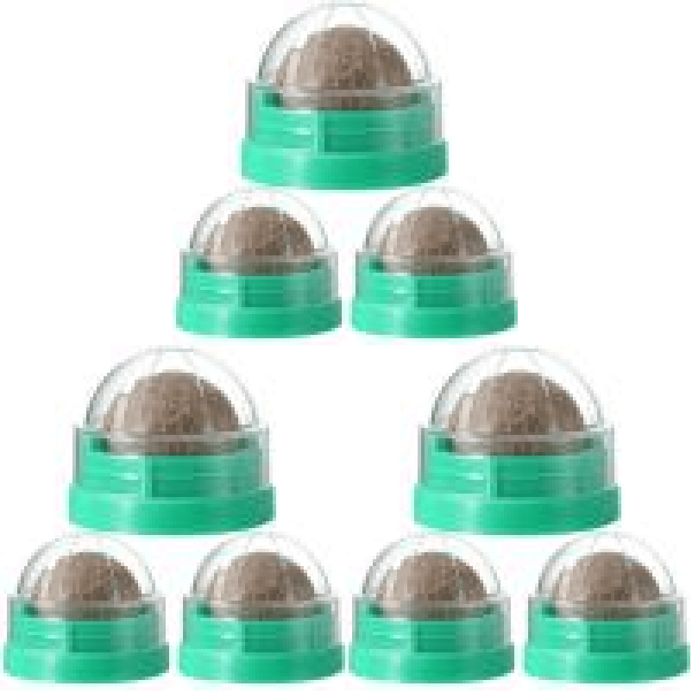 BLEEUS Catnip Toys Balls 9Pcs, Extra Cat Energy Ball, Cats Lick Edible ...