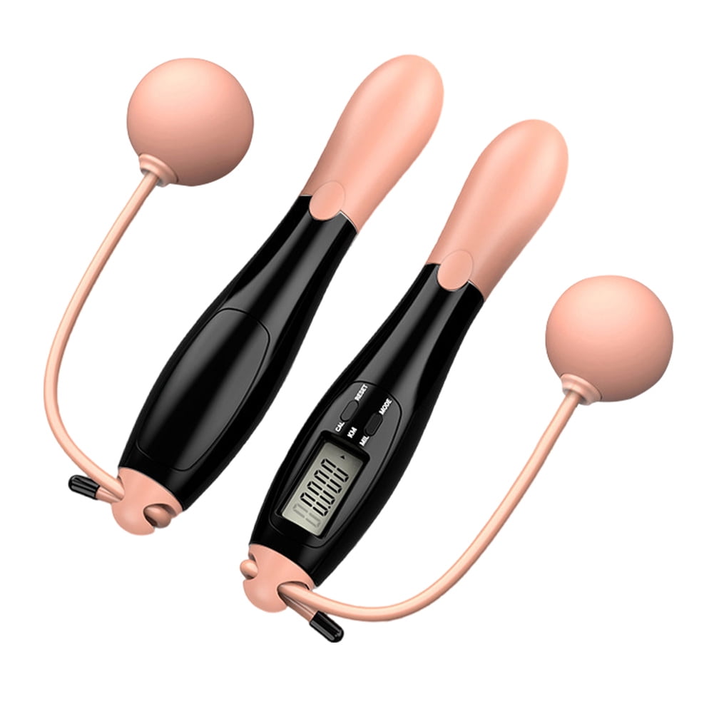 BLEEUS Cordless Counting Jump Ropes With Weighted Smart Screen Skipping ...
