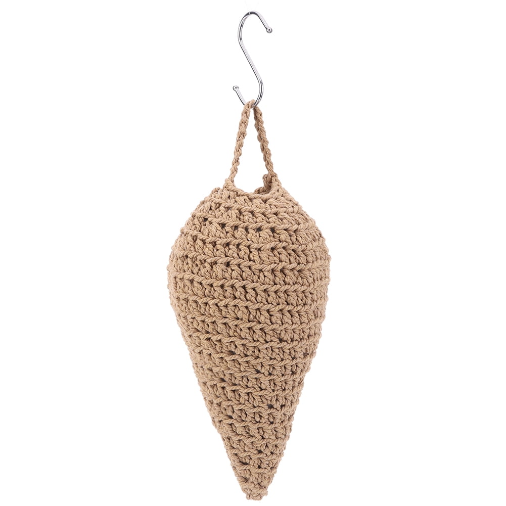 BLEEUS Crochet Wasp Nest Decoy Fake Hornet Nest Wasp Deterrent Decoy ...