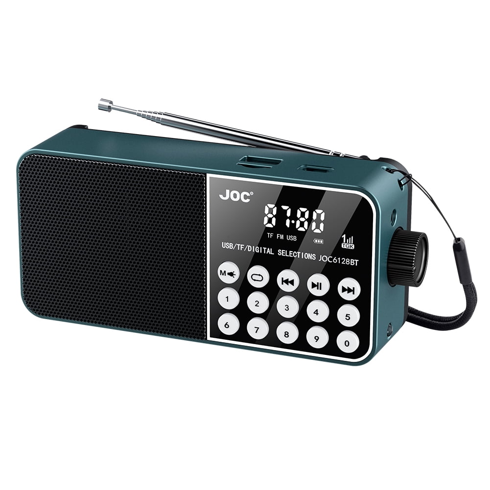 BLEEUS Fm Radio Led Digital Display Support Tf Card Mp3 Player Usb ...