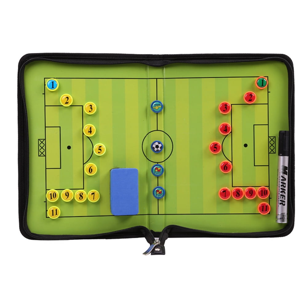 BLEEUS Foldable Magnetic Football Training Board Soccer Match Training ...