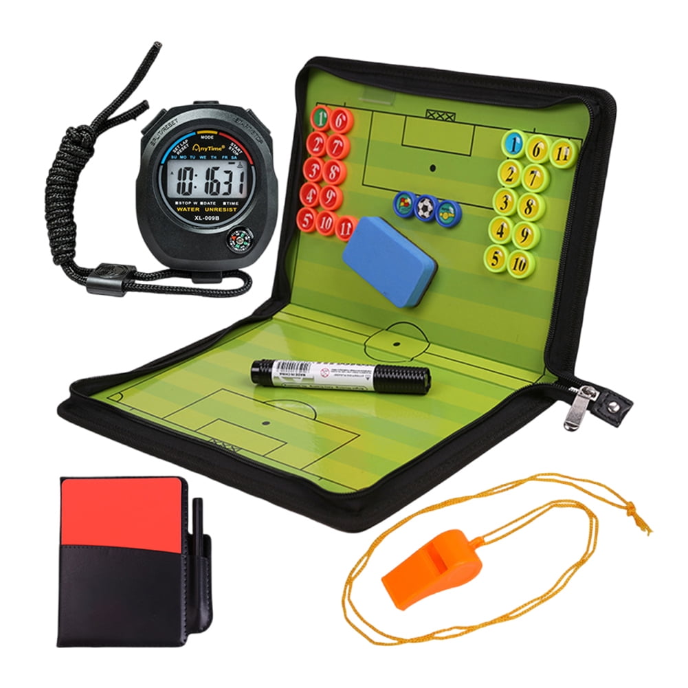 BLEEUS Foldable Magnetic Tactic Board Soccer Coaching Board (with ...