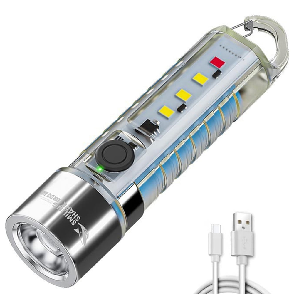 BLEEUS Led Smd Mini Flashlight Rechargeable Luminous Edc Flashlight ...