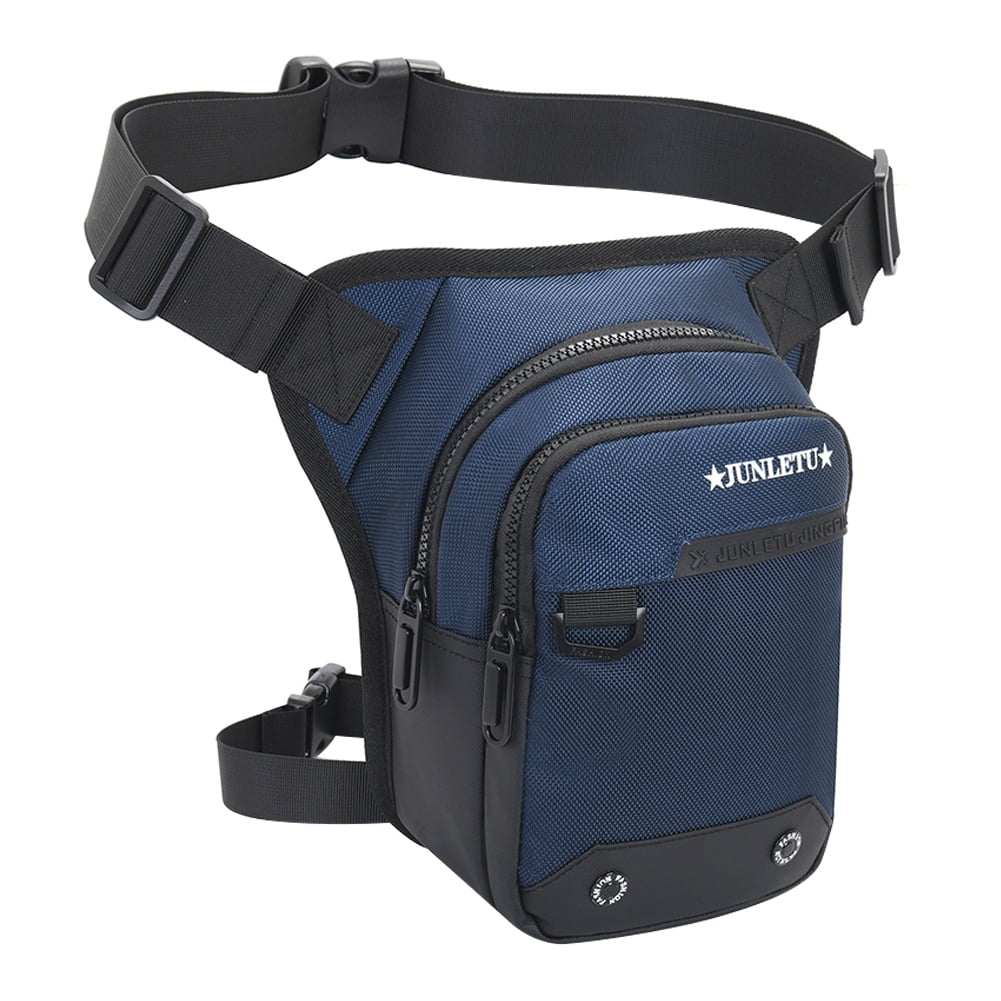 BLEEUS Men Waterproof Thigh Bag Riding Motorcycle Fanny Waist Belt ...