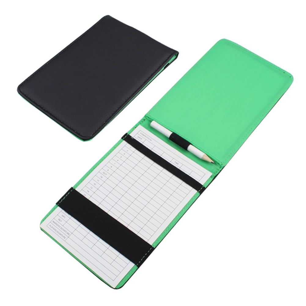BLEEUS Scorebook Scorecard Holder Portable Scorecard Book For Sporting ...