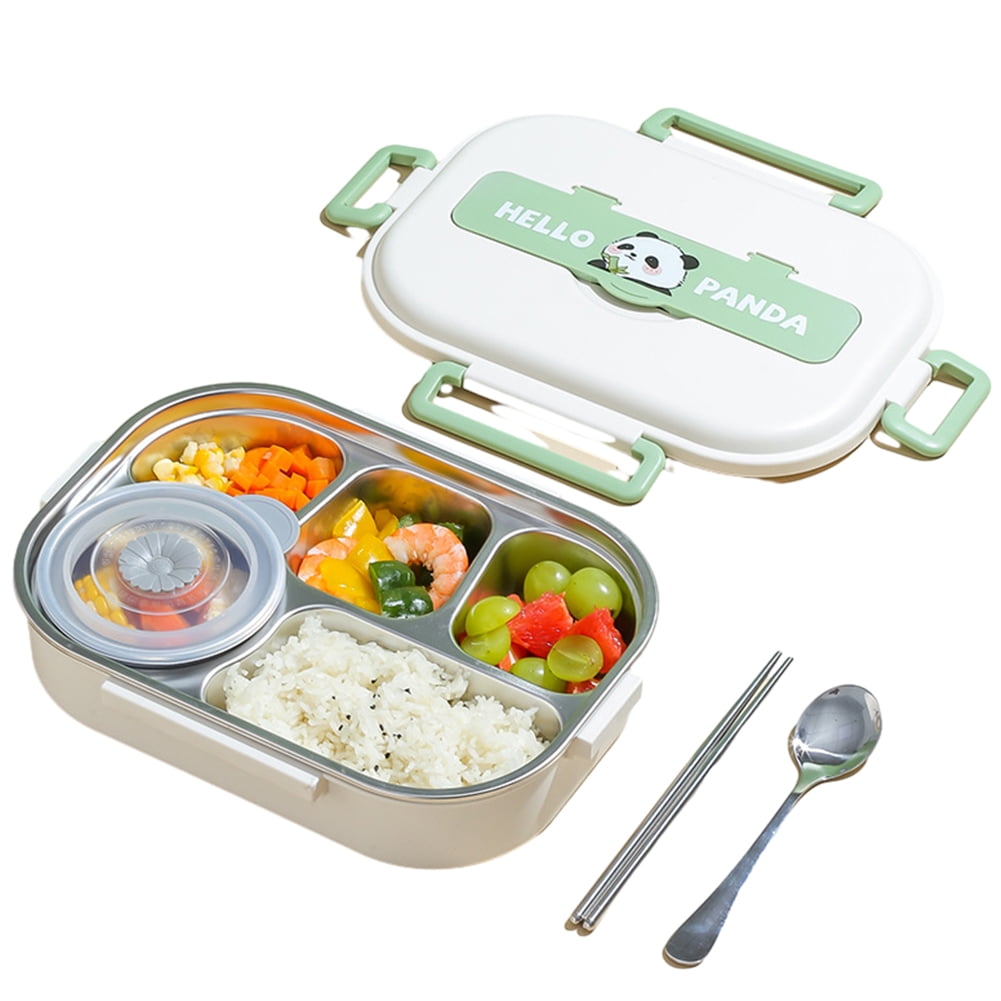BLEEUS Stainless Steel Lunch Container Panda Lunch Box For Adults ...