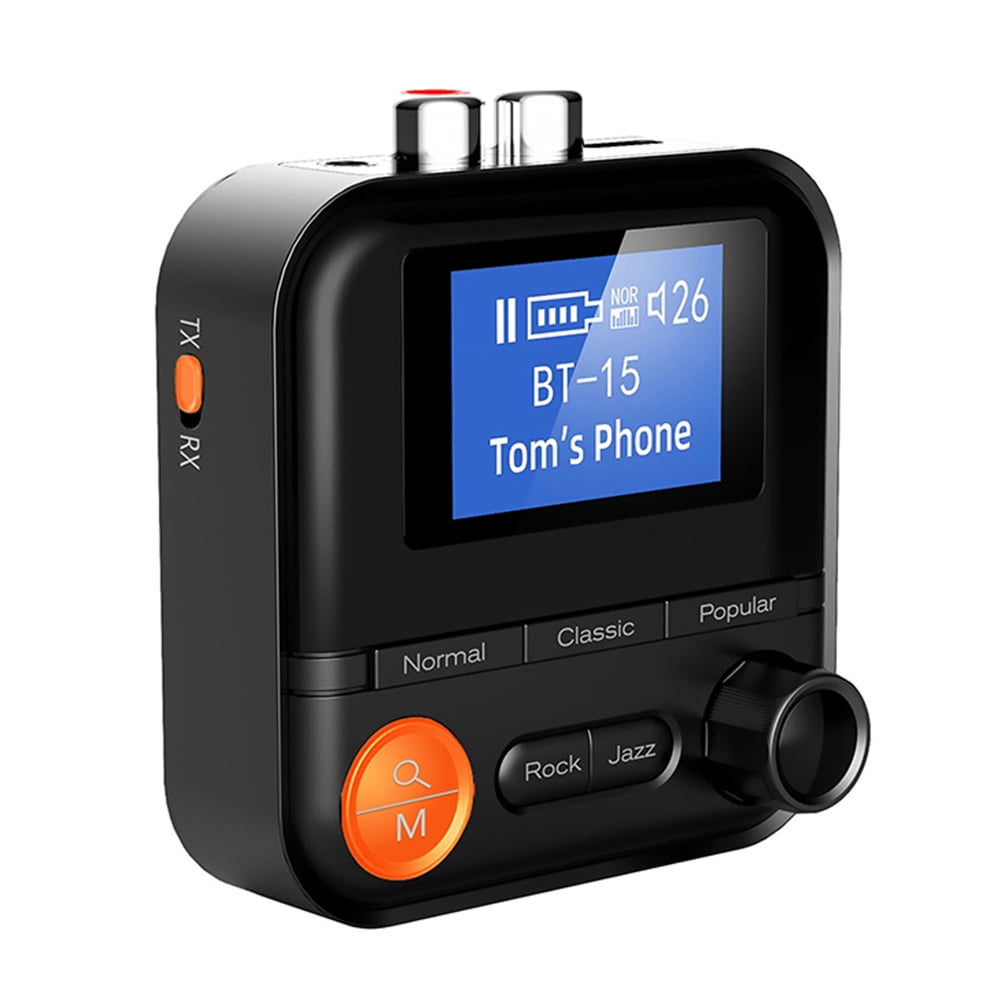 BLEEUS Stereo Transmitter Bluetooth-compatible 5.2 Wireless Aux 2RCA Tf ...