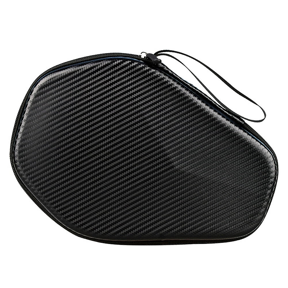 BLEEUS Table Tennis Racket Case Hard Racket Paddle Cover Bag (Black ...