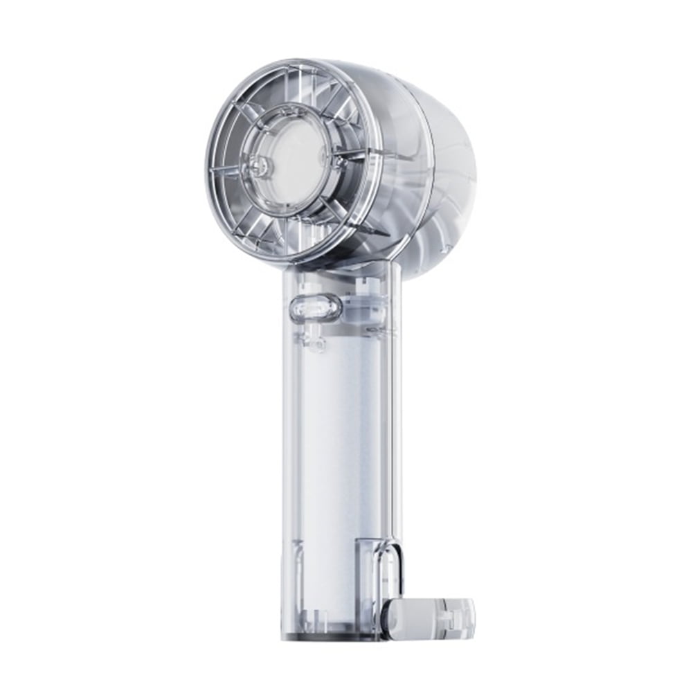 BLEEUS Transparent Portable Handheld Turbo Fan Rechargeable Cooling ...