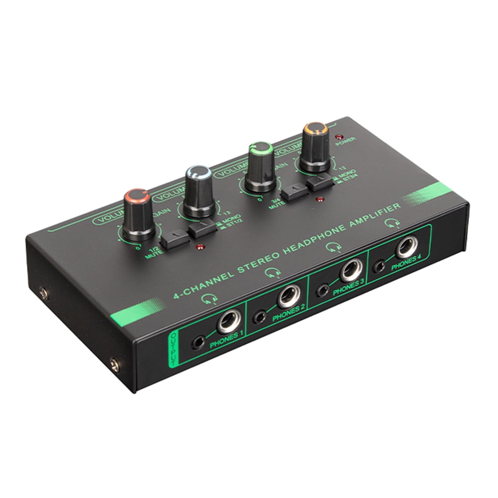 BLEEUS Ultra Low-noise Audio Mixer In-ear Monitoring System (4 Channel ...