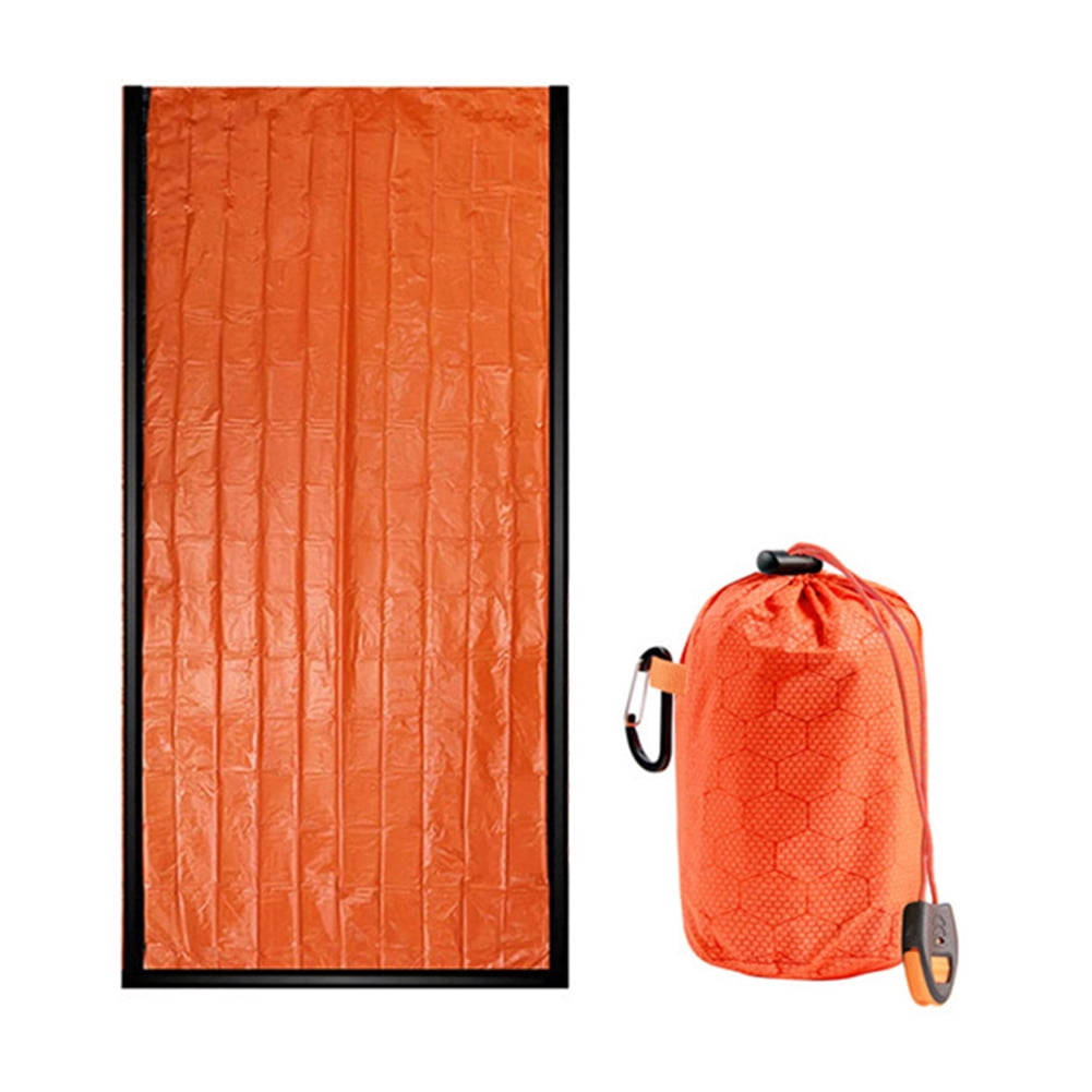 BLEEUS Waterproof Thermal Emergency Sleeping Bag Bivy Sack Survival ...