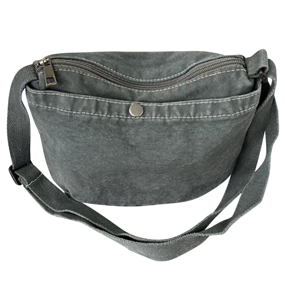 BLEEUS Women Bag Women Casual Crossbody Bag Nylon Stitching Bag For Shopper Travel Shoulder Bag ...