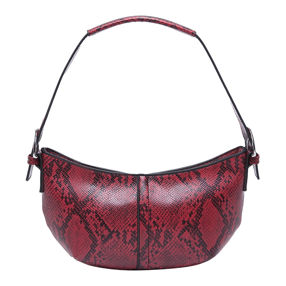 BLEEUS Women Bag Women Leopard Print Shoulder Bag Quilted Cloud Handbag ...