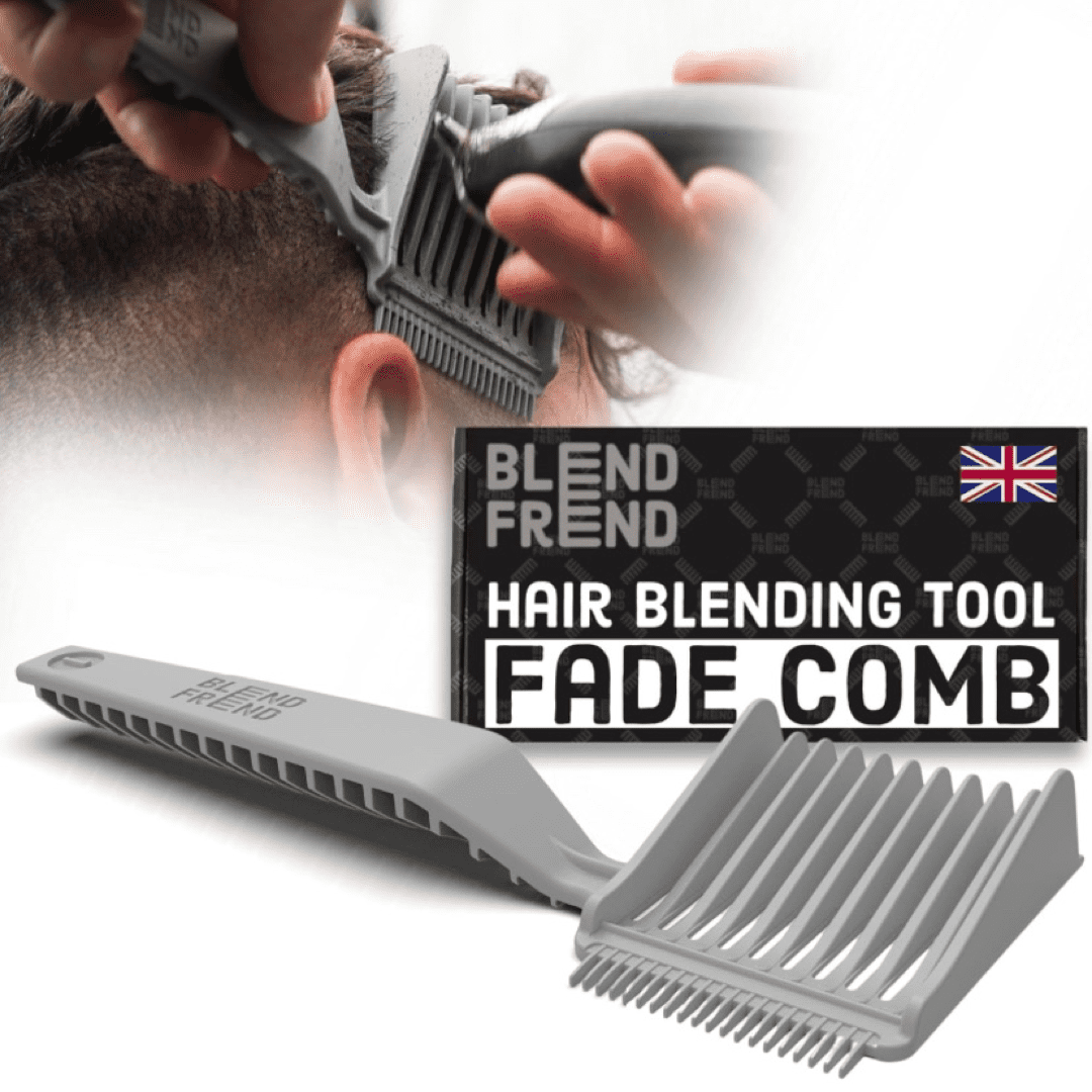 BLEND FREND Original UK-Made Fade Comb, Hair Blending Tool, Compatible ...