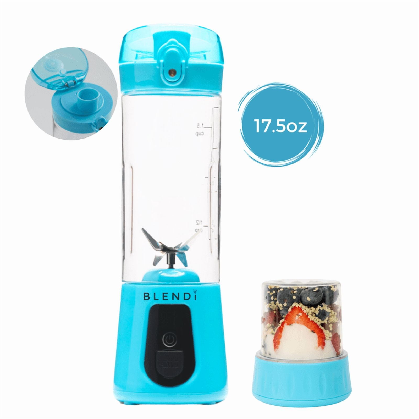 Blendi Pro Plus Premium Cordless Portable 17.5oz Rechargeable Blender ...