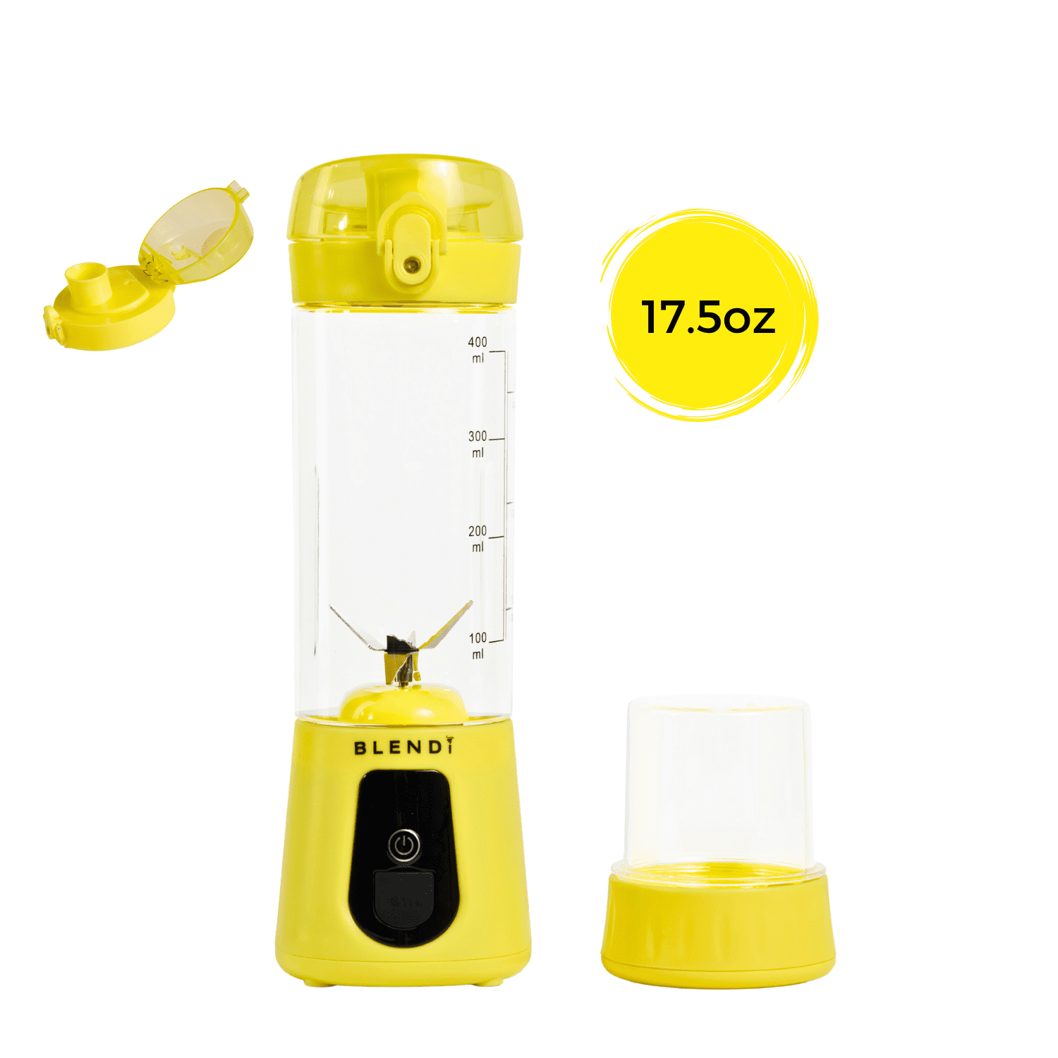 BLENDi Pro+ Portable Cordless 17oz Blender | Self-Cleaning, BPA-Free ...