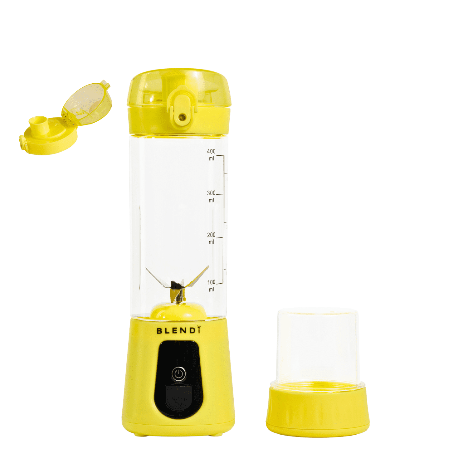 BLENDi Pro+ Portable Cordless 17oz Rechargeable Blender (Lemon ...