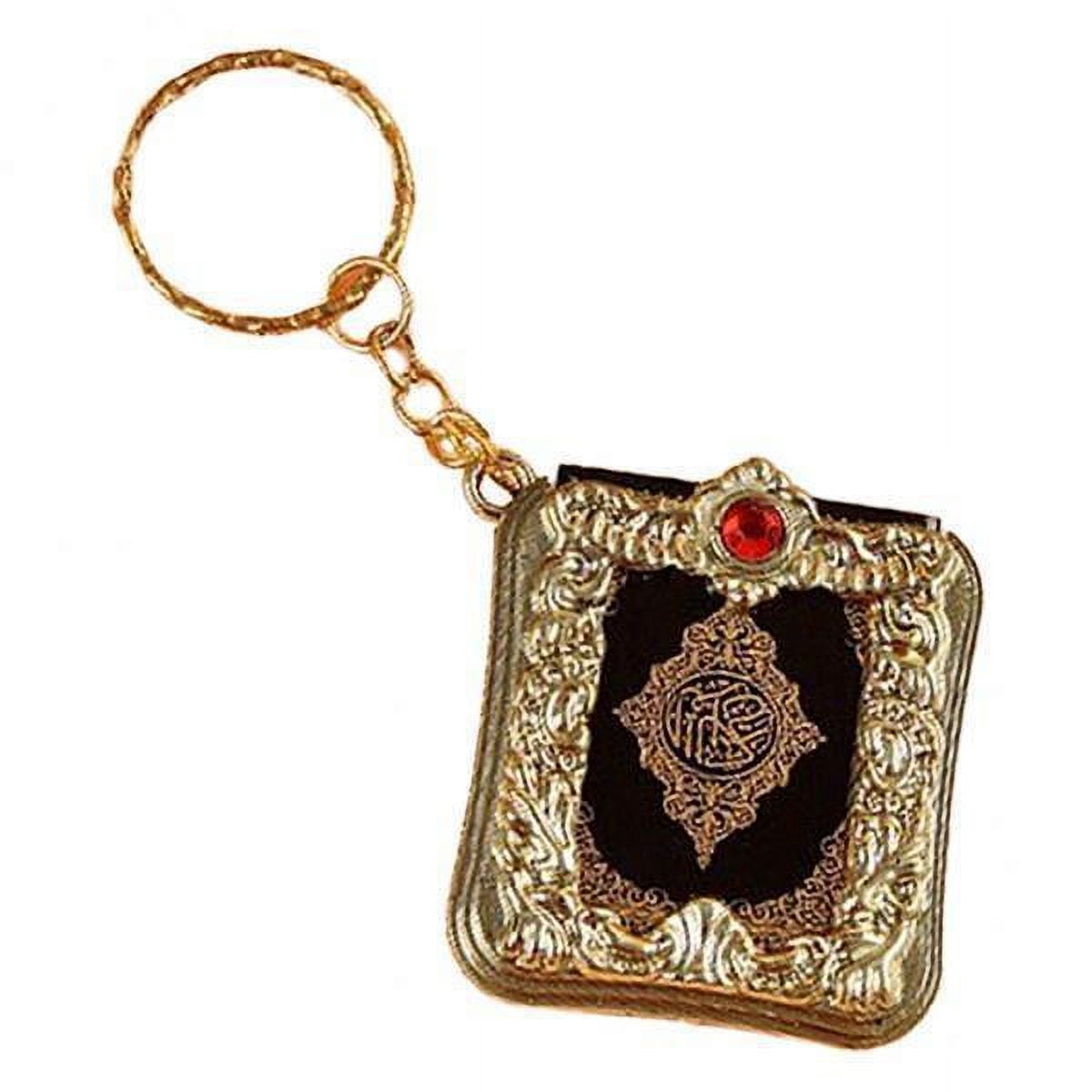 BLESIYA 6xMini Quran Keychain Arabic Keyring Key Holder Memorial ...