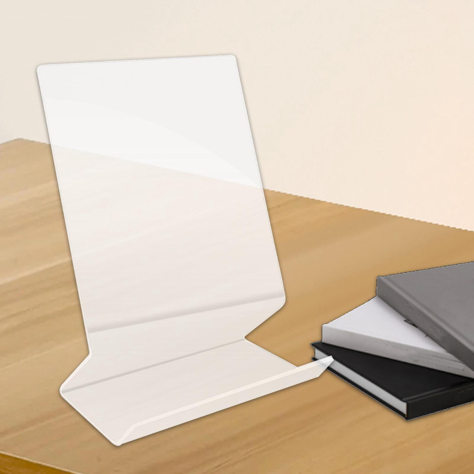 BLESIYA Acrylic Book Display Holder Comic Book Display for Brochure ...