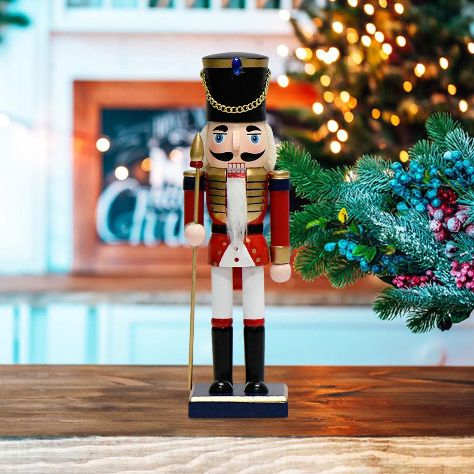 BLESIYA Christmas Decor Christmas Nutcracker for Living Room Mantel ...