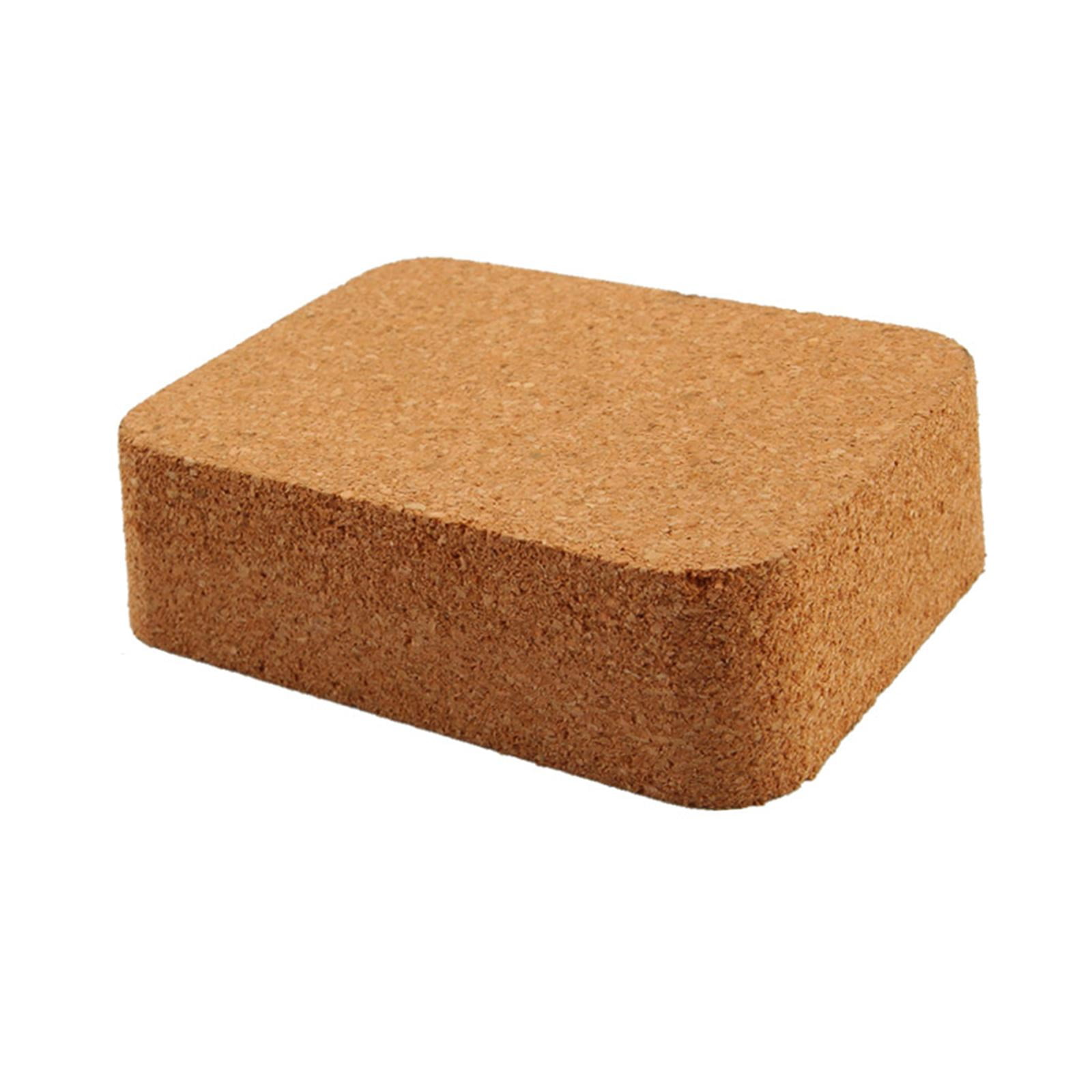 BLESIYA Cork Block Cork Punching Board Wooden Lightweight Leathercraft ...