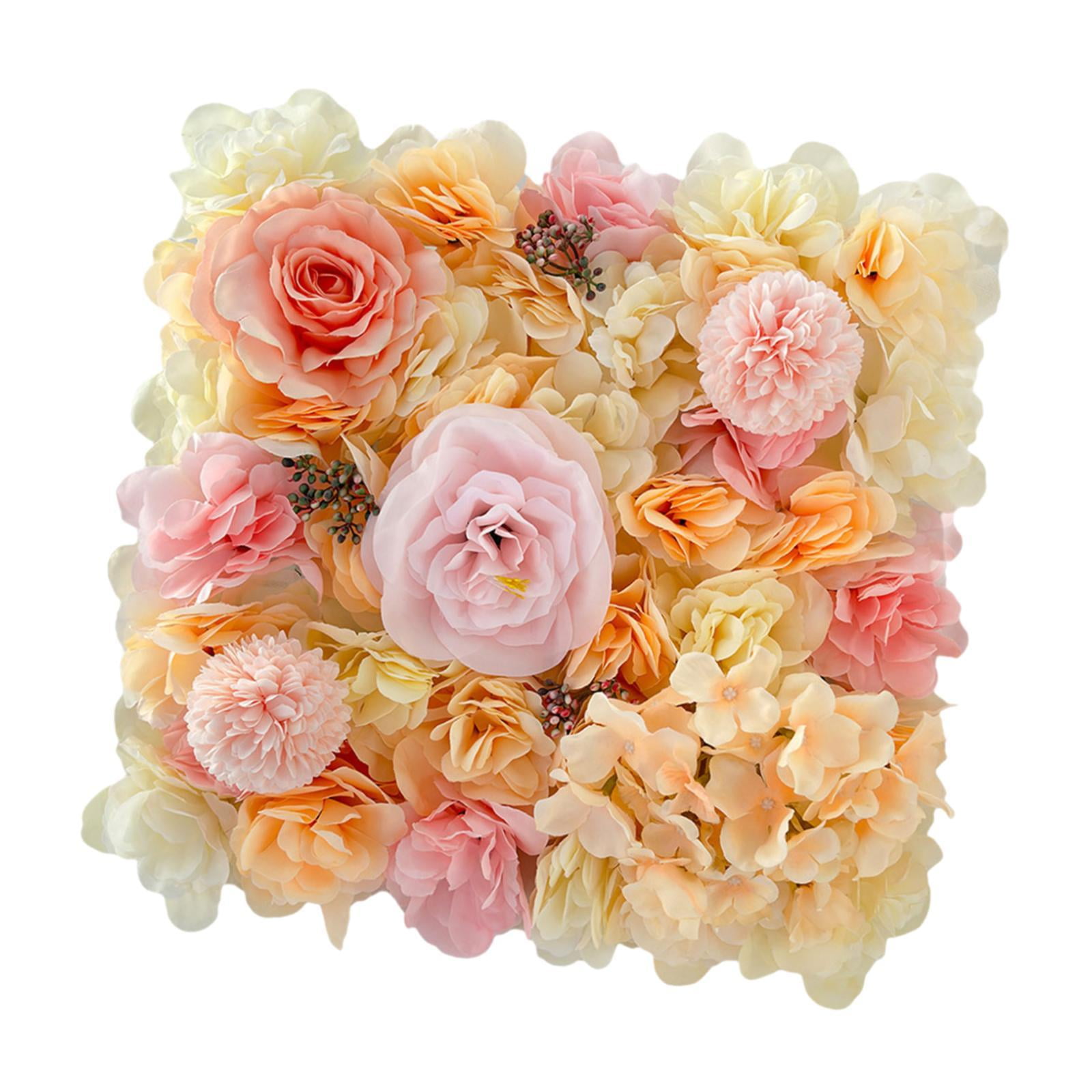 BLESIYA Flowers Wall Panel Background Rose Flower Backdrop for Indoor ...