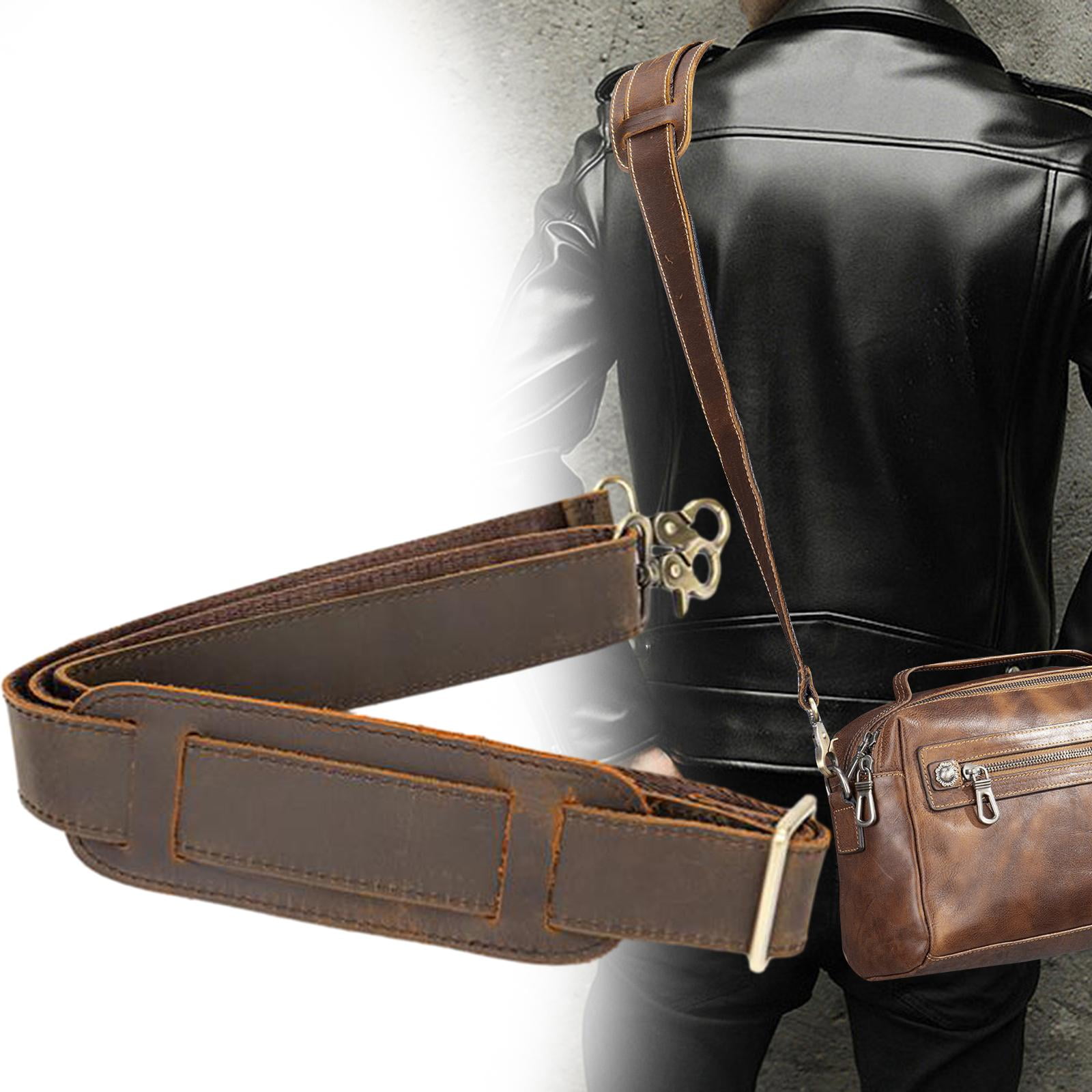 BLESIYA Leather Bag Strap Cross Body Strap Durable Fashion Shoulder Bag ...