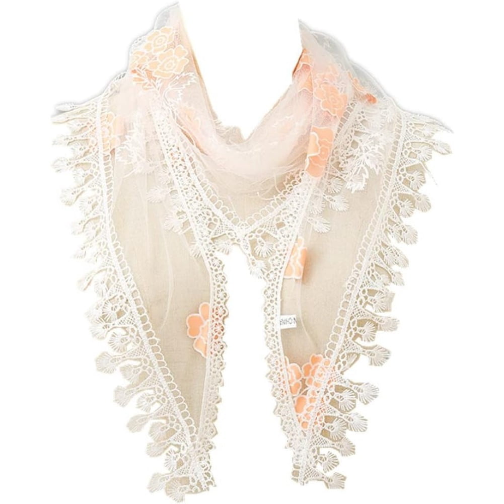 BLESSI Women Catholic Mantilla Head Veil Floral Cathedrals Church ...