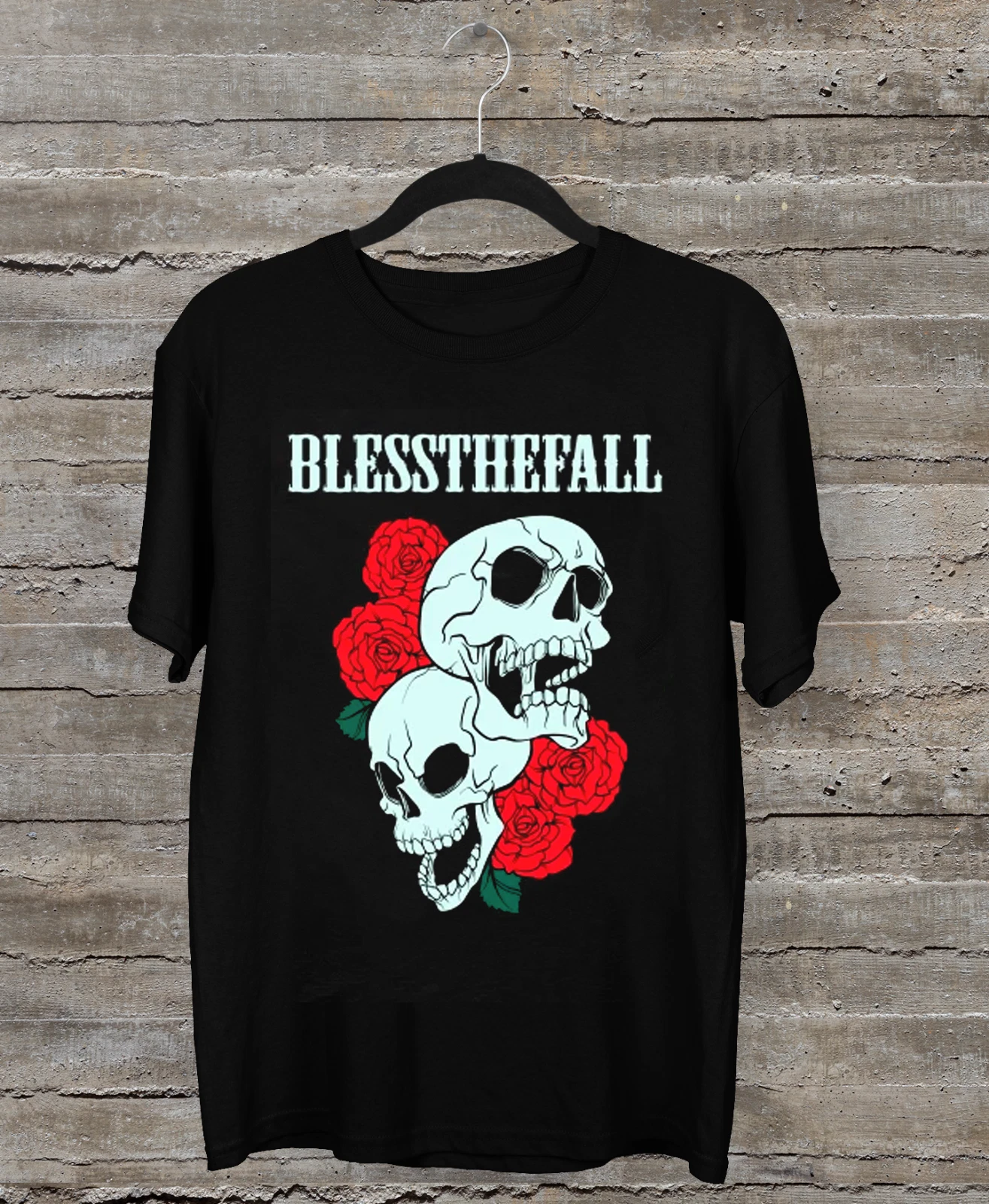 BLESSTHEFALL BAND - Blessthefall Band Short Sleeve Black Shirt AM188 ...