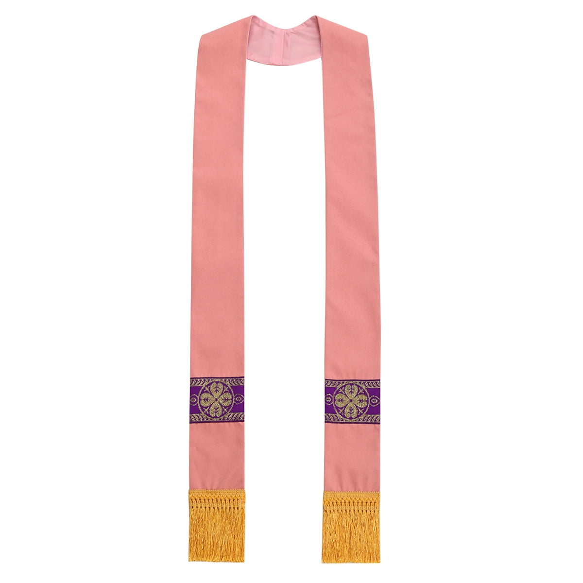 BLESSUME Catholic Clergy Stole with Embroidery Stole Priest Mass Stole ...