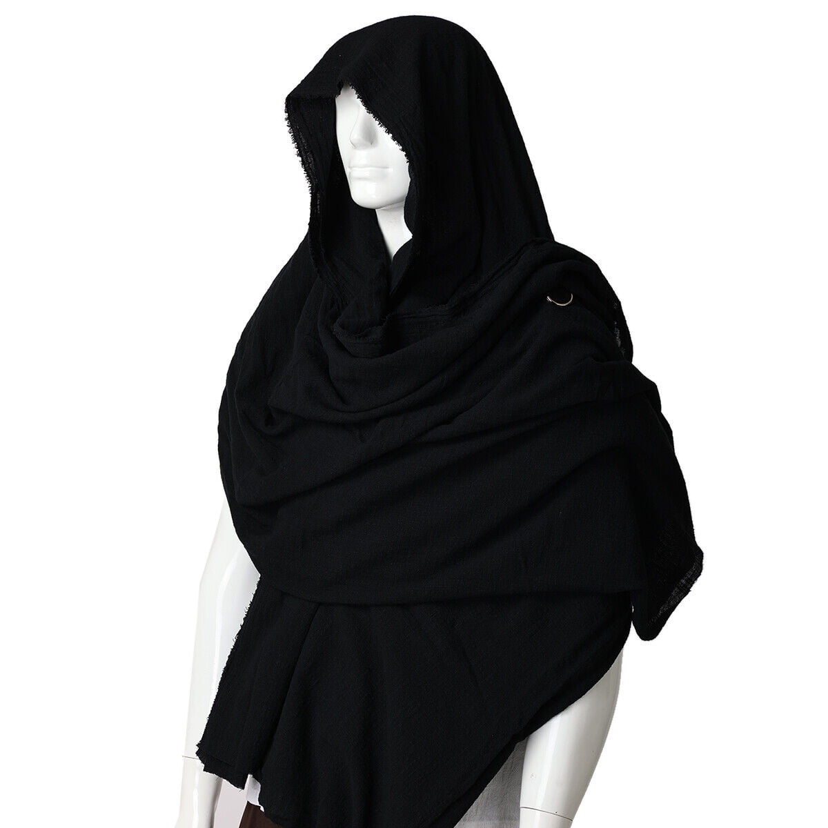 BLESSUME Post Apocalyptic Shawl Scarf Shaman Cowl Medieval Costume Sash ...