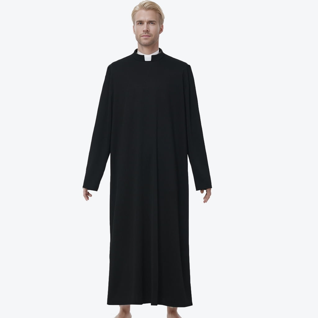 BLESSUME Unisex Cassocks Pulpit Robes Clergy Vestments Pastor Bishop ...