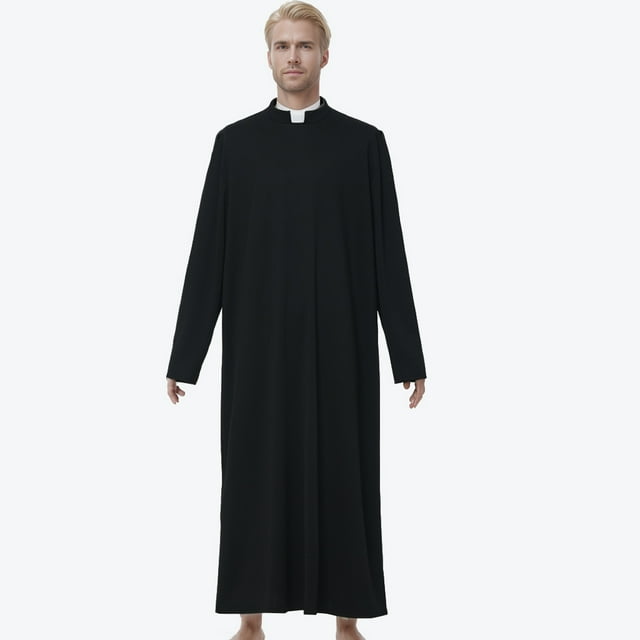 BLESSUME Unisex Cassocks Pulpit Robes Clergy Vestments Pastor Bishop ...