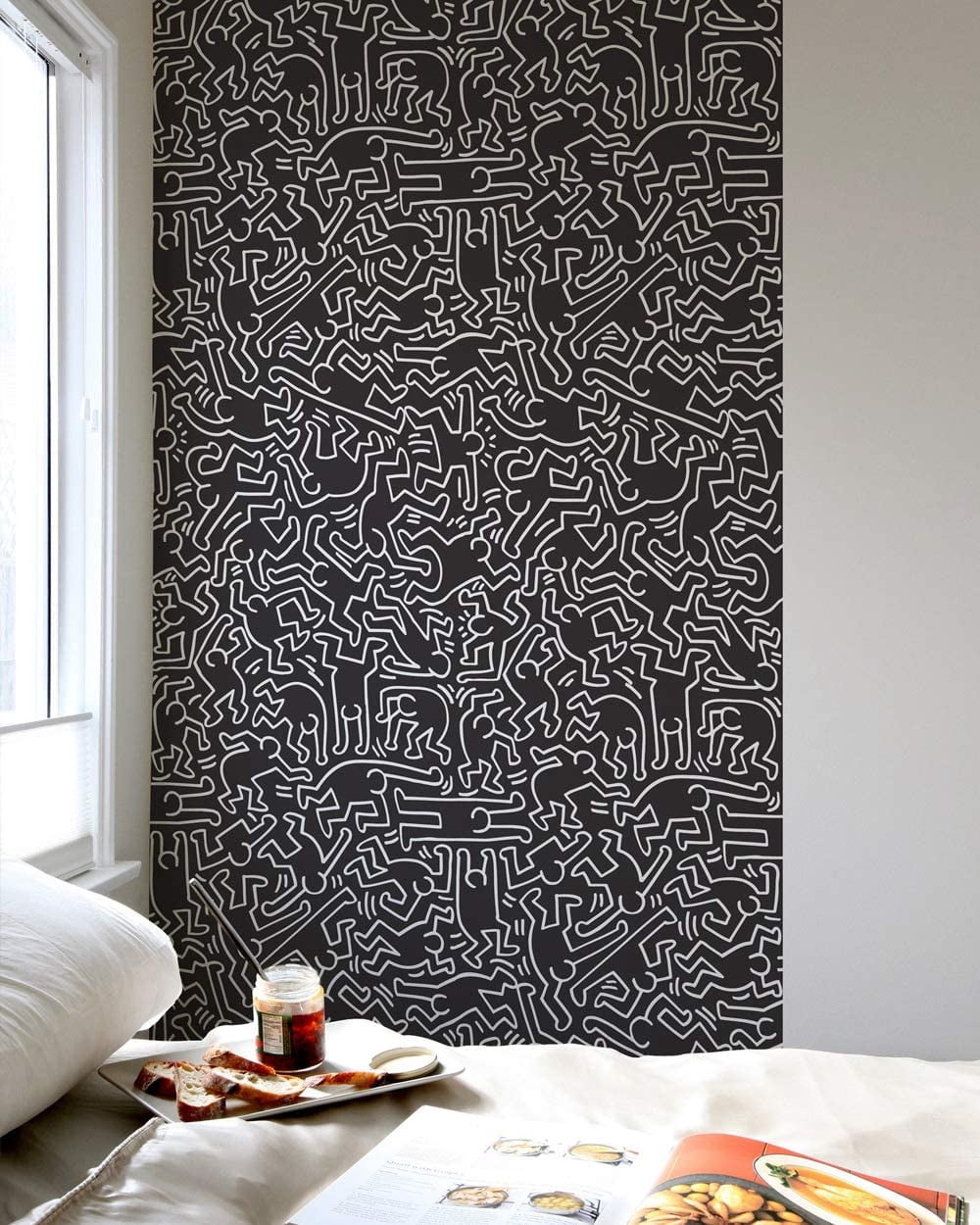 BLIK Dancers Fabric Wall Tiles | Officially Licensed Artwork | Movable ...