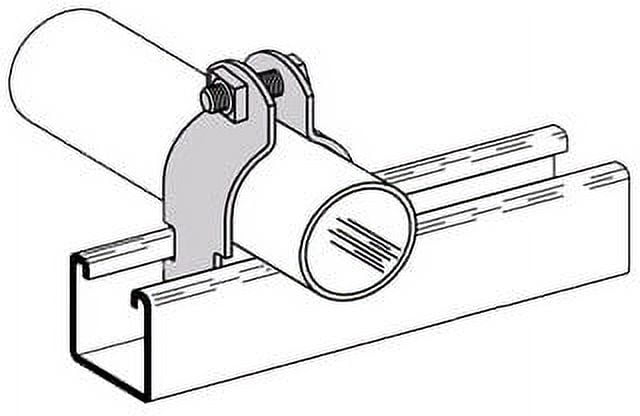 BLINE1 B2010PA-ZN-1 Plated Conduit CLAM - Walmart.com
