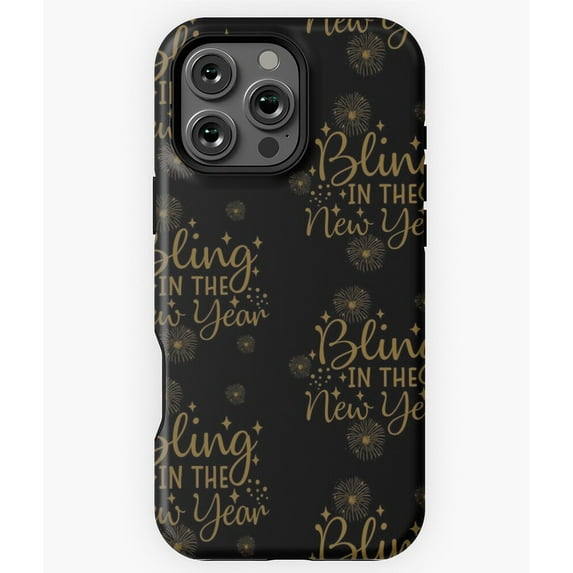 BLING IN THE NEW YEAR Party Gift Phone Case for iPhone 16 15 14 13 12 ...