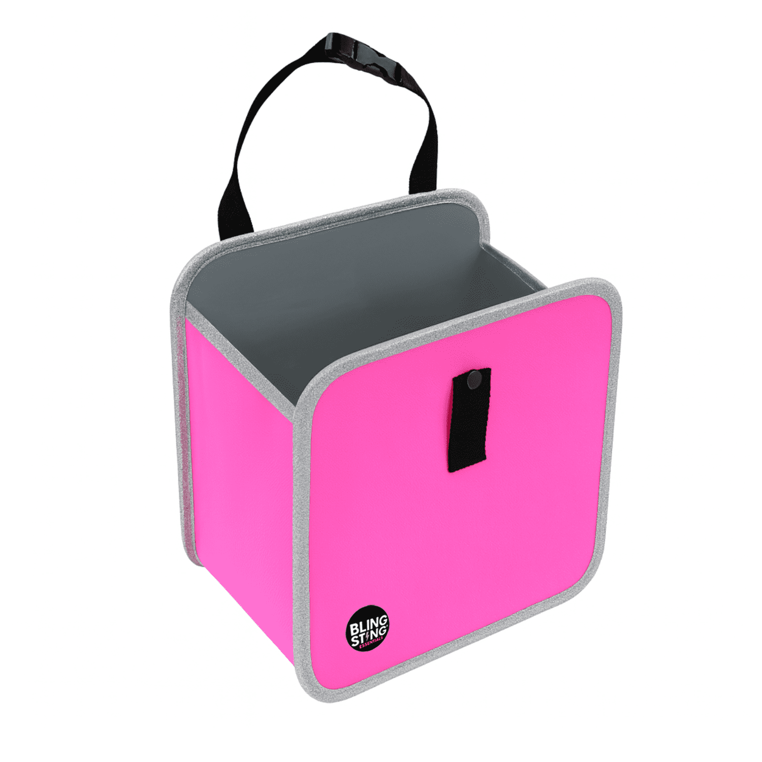 BLINGSTING Essentials Car Trash Can with Heavy-Duty 600D Oxford Fabric ...