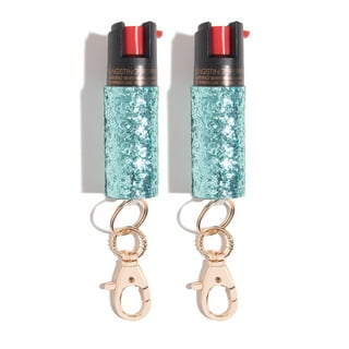 Super-Cute Pepper Spray Keychain for Self Defense, .5 oz Confetti ...